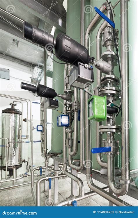 Measuring Instruments And Sensors In The Pipeline System Of Filtering