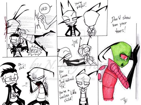 bild 013 by hyenakay archive on deviantart invader zim characters invader zim invader zim dib