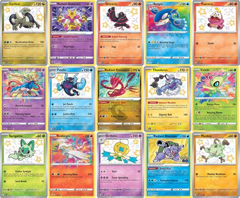 Original Shiny Pokemon Cards