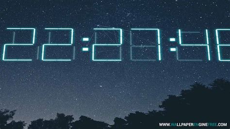 Digital Clock Wallpapers Top Free Digital Clock Backgrounds
