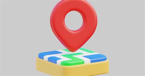Map Pointer Above Interlocking Rectangular Blocks 3d Incl Blocks