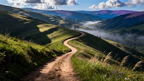 Free Winding Mountain Trail Photo Path Trail Hills Download At