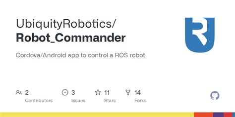 github ubiquityrobotics robot commander cordova android app to