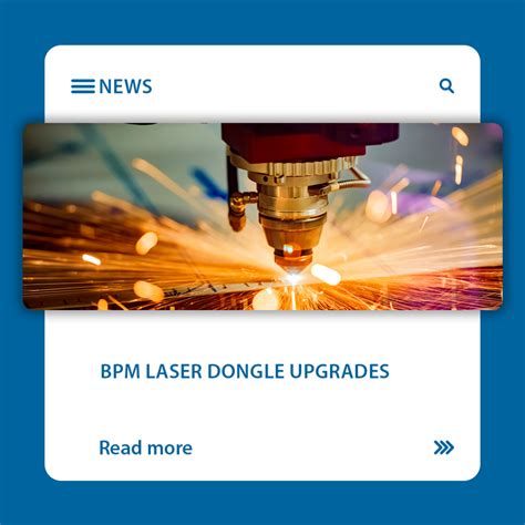 bpm laser dongle upgrades adaptsys