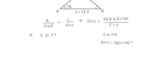 Solvedin Exercises 1732 Two Sides And An Angle Ssa Of A Triangle