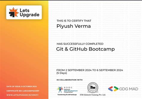 piyush verma on linkedin git github versioncontrol letsupgrade