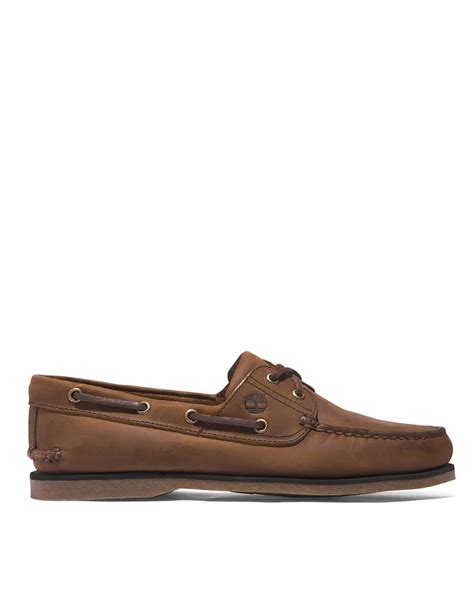 Timberland Classic Boat Boat Shoes Brown Favelagr