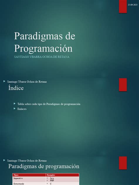 Paradigmas De Programación Pdf Arte
