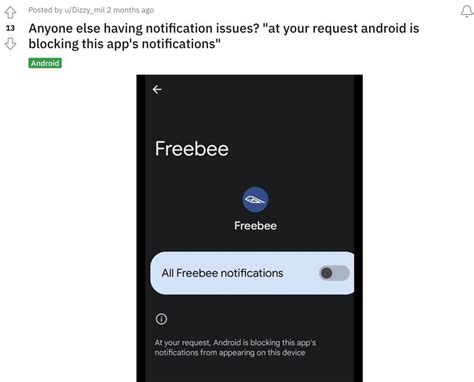 Android 13 Notifications Greyed Out At Your Request