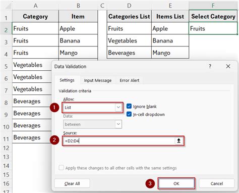 How To Create A Dynamic Dependent Drop Down List In Excel Excel Insider