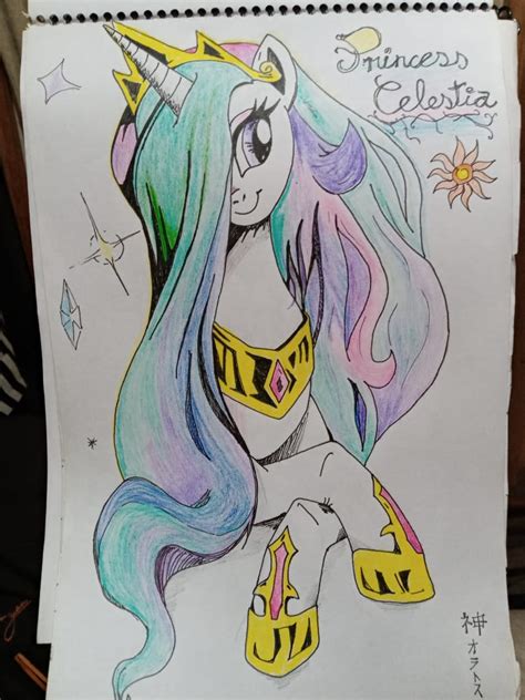 Princess Celestia Comic By Unluckyo On Deviantart