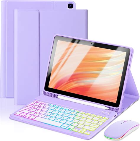 Eampang Tablet Case With Keyboard Mouse For Amazon Kindle