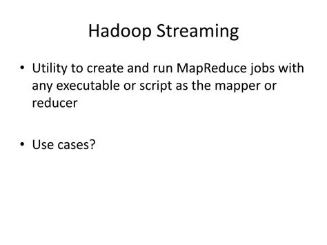 PPT Hadoop Ecosystem Overview PowerPoint Presentation Free Download ID