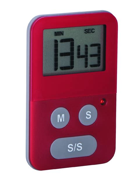Avanti Digital Slim Timer With Flashing Light Red — Kitchen Antics