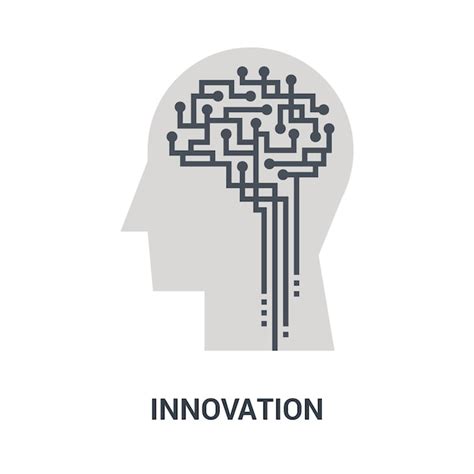 Premium Vector Innovation Icon Concept