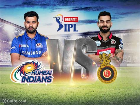 Rcb Vs Mi Wallpapers Wallpaper Cave