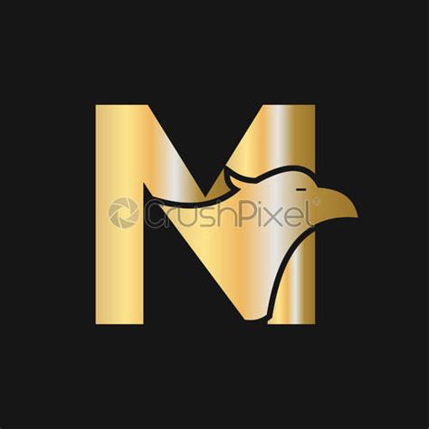 Letter M Eagle Logo Design Transportation Symbol Vector Template Stock Vector 6303361 Crushpixel