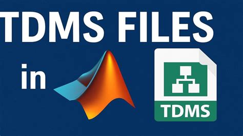 Tdms Files In Matlab Youtube