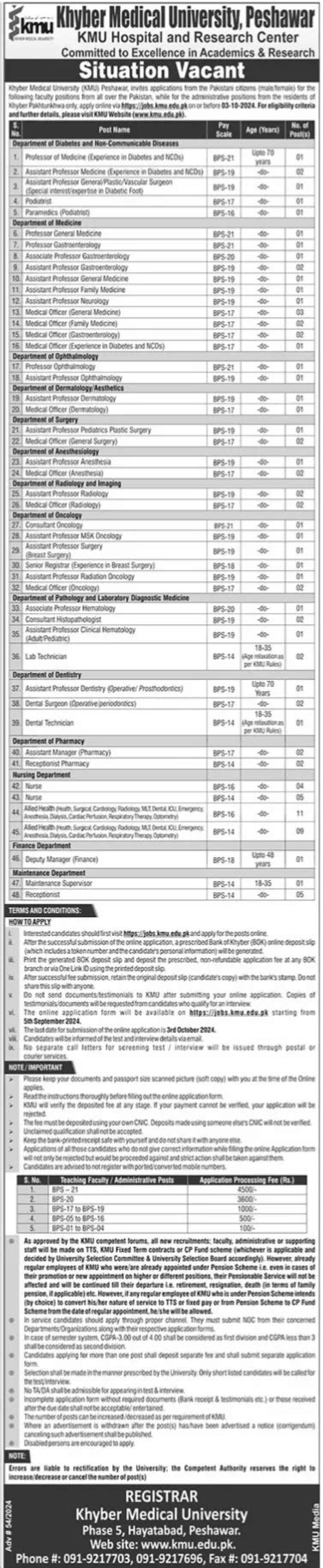 Govt Jobs Peshawar Kpk Pakistan Today 2024 For Store Keeper
