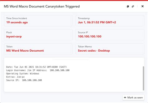 How Do I Create Microsoft Word Excel And Macro Enabled Tokens Thinkst Canary
