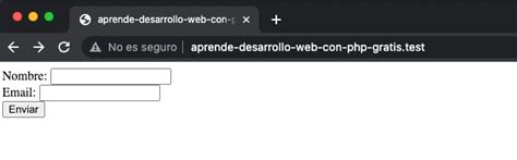 Formularios En Php Y Html Dcreations