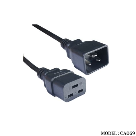 CA069 C19 TO C20 POWER CORD 1 5MM 2 0M Kameha Com My