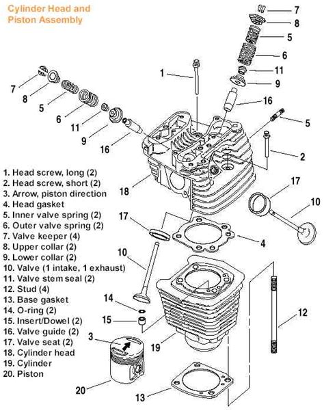 Motorcycle Engine Parts Drawing