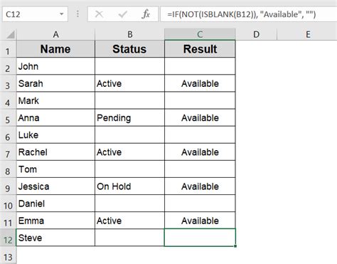 How To Return A Value If A Cell Is Blank In Excel 6 Cases Excel Insider