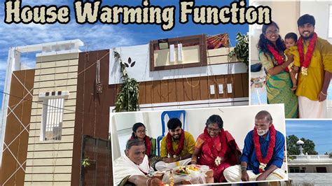 Our Dream Housewarming Function🏡😍 Gokul Chethana Trending Youtube