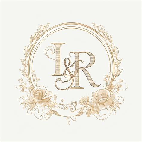 Elegant Ab Monogram Design With Event Coordinator Text Monogram Playground
