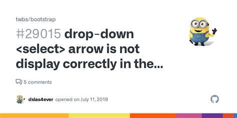 Drop Down Arrow Is Not Display Correctly In The Firefox · Issue 29015