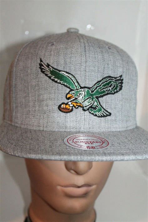 Philadelphia Eagles Nfl Mitchell And Ness Team Logo Snapbackhatcap New 4549261808