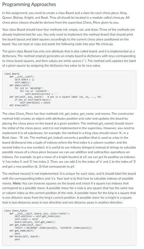Solved Description In This Assignment You Will Write A Chegg