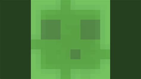 Minecraft Slime Face