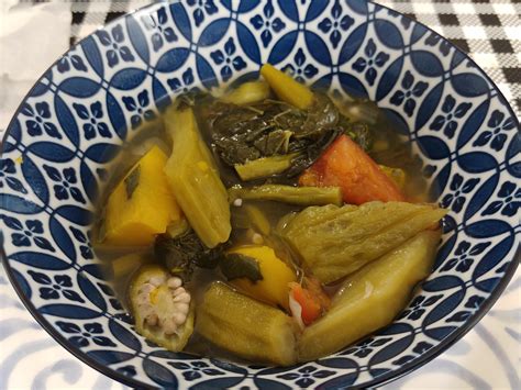 Homemade Laswa A Regional Vegetable Soup From The Philippines Rfood