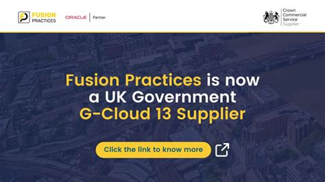 Fusion Practices On Linkedin Fusion Practices Appointed As G Cloud 13