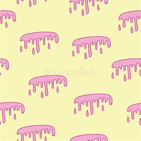 Vector Abstract Cake Cream Repeating Pattern Background Stock Vector Illustration Of Happy