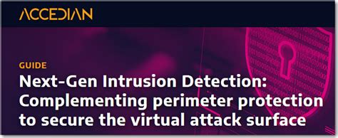 Next Generation Intrusion Detection