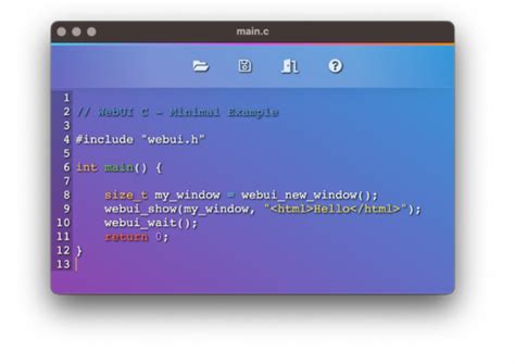 Webui Use Any Local Browser As A Gui Interface For Your App