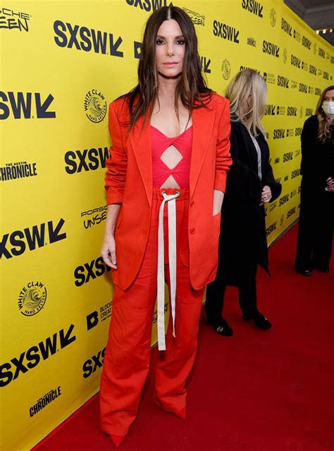 Sandra Bullock Red Carpet Fashion Awards