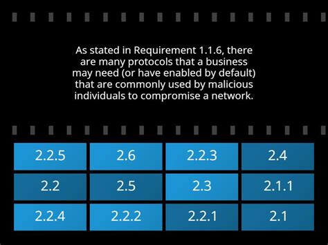 PCI DSS Requirement 2 1 2 6 Detailed Guidance Find The Match
