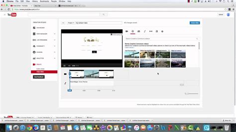 Youtube Editor Tutorial Youtube