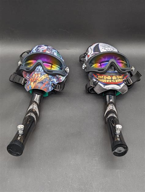 Ski Mask Style Gas Mask Bong Midnight Distribution