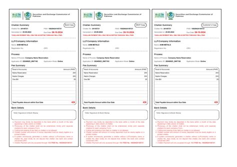 Fee Challan Pdf Banks Service Industries