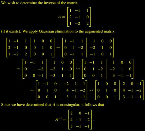 Matrix Inverse Scienza