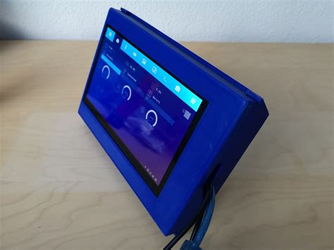 Case 7 Display With Raspberrypi 3b By Gorki Download Free Stl Model