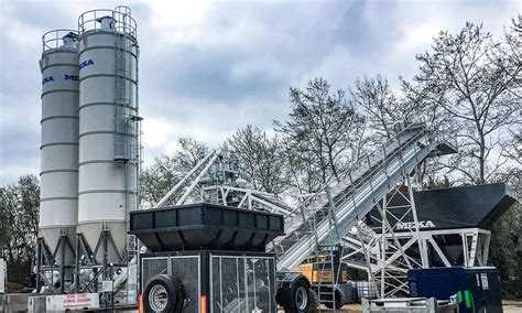 محطة خلط الخرسانة المتنقلة M100 Meka Meka Title