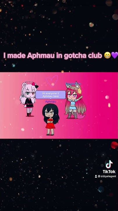 Made Aphmau In Gotcha Club 💜 Youtube