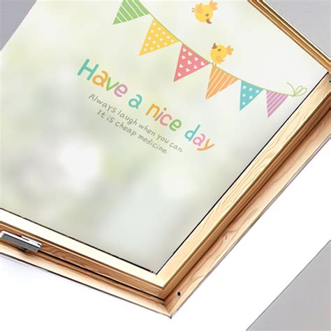 나무자전거 Jej 고급컬러안개시트have A Nice Day 01 유리시트지 창문시트지나무자전거 시트지 그래픽스티커 레터링전문