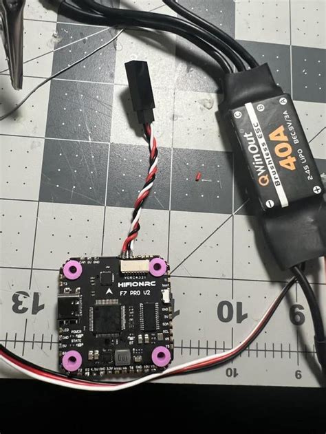 How Would I Connect This Esc To This Flight Controller For Fixed Wing Flight R Fpv